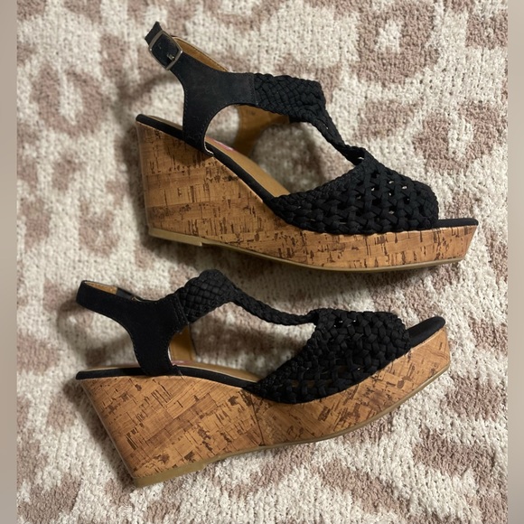 pop | Shoes | New Pop Lilly Wedges Sz 1 | Poshmark